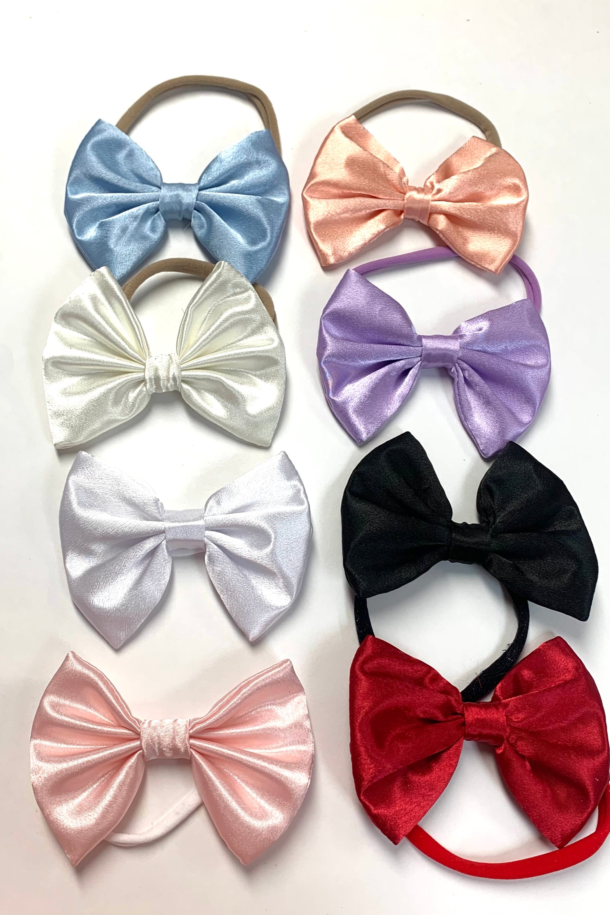 SATIN Bow Headband MORE COLORS – Belle Threads